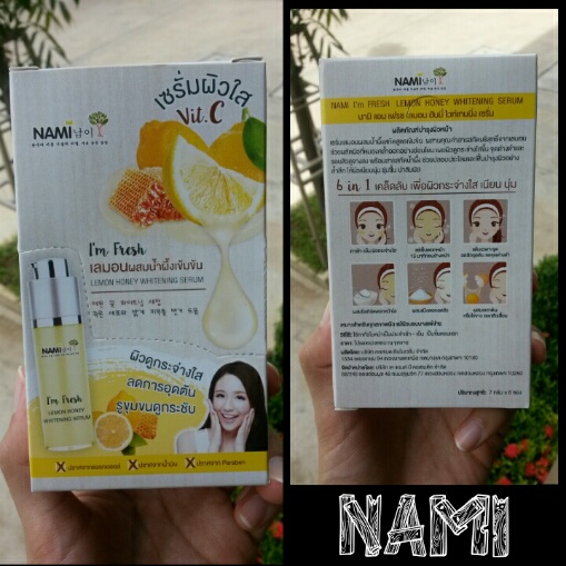 Nami I'm Fresh Lemon Honey Whitening Serum