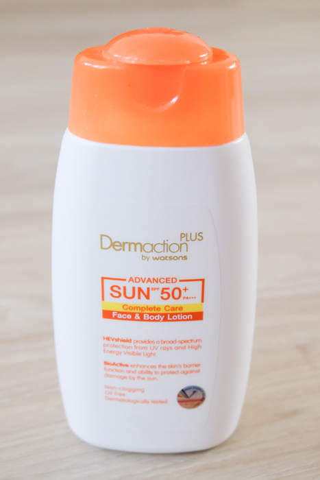 DermactionPlus Sunscreen by Watsons Advance Sun Review