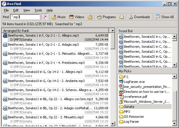 ค้นหาข้อมูลในเครื่องได้ง่ายๆ ด้วย Ava Find