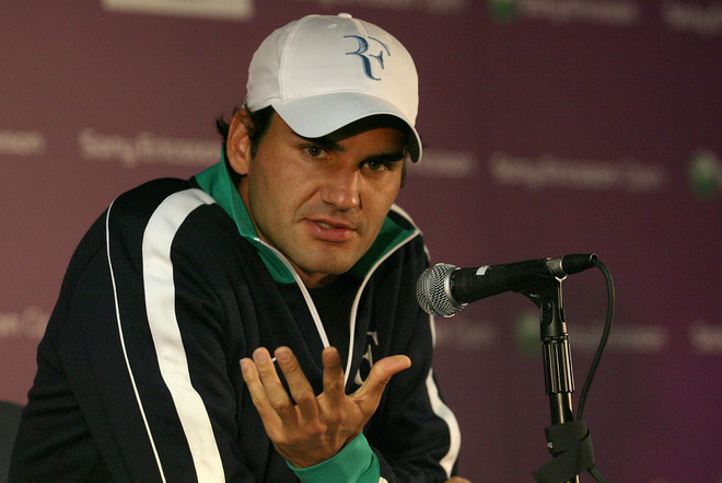 Roger Federer : Sony Ericsson 2009......2nd round.