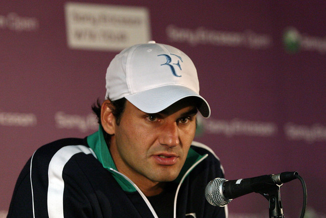 Roger Federer : Sony Ericsson 2009......2nd round.