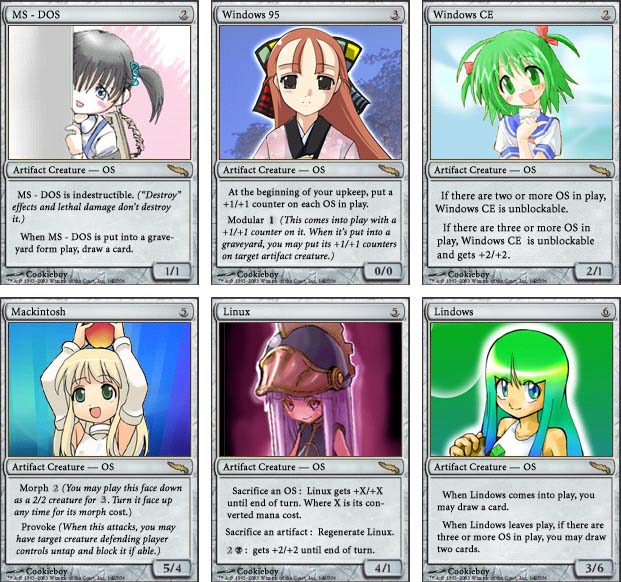 รูปOS Girlน่ารักๆโดยกลุ่มOtakuที่ญี่ปุ่น