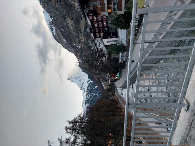 Hotel Alpina Zermatt Switzerland โรงแรมเล็กกลางZermatt ใกล้สะพานชมวิว ...