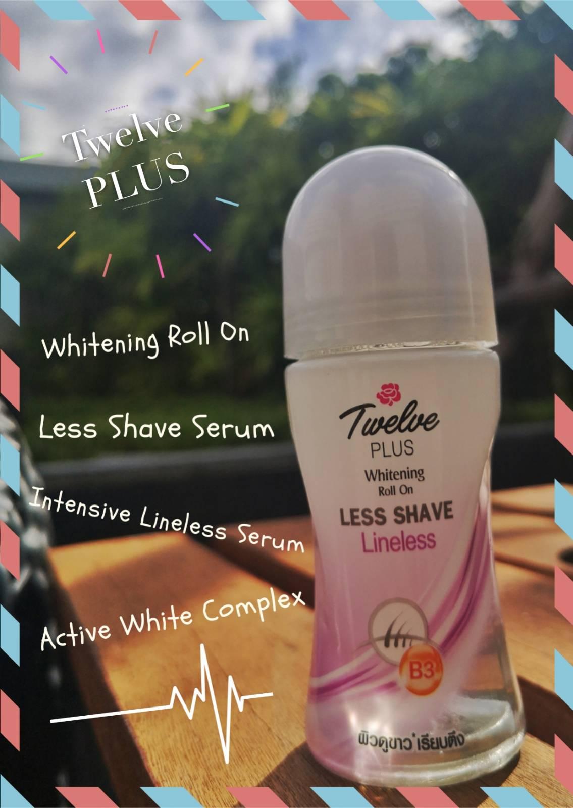 Twelve Plus Whitening Roll On - LESS SHAVE Lineless