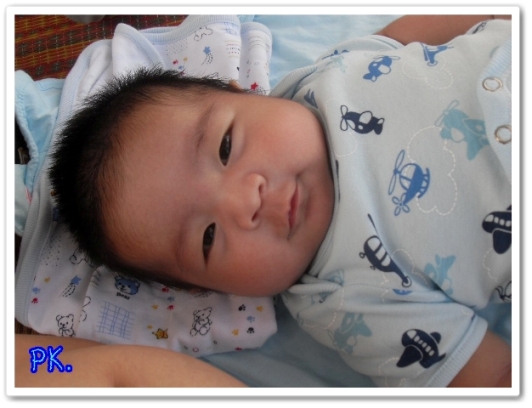 น้องผู้การ 3 เดือน...น้ำหนักเกินห้ามใจ..นั่งเล่นสบายๆด้วยกันมั้ยคับ