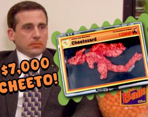 Cheetozard ซีโตสรูปมังกร Charizard ถูกประมูลขายในราคา 7000 เหรียญสหรัฐ.