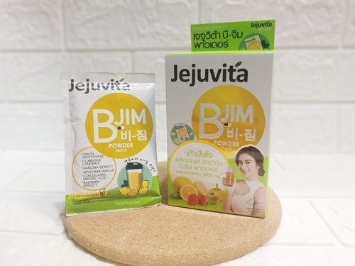 Jejuvita B-Jim Powder ตัวช่วยลดพุง ดีท็อกซ์ลำไส้ ล้างไขมันลดอาการ ...