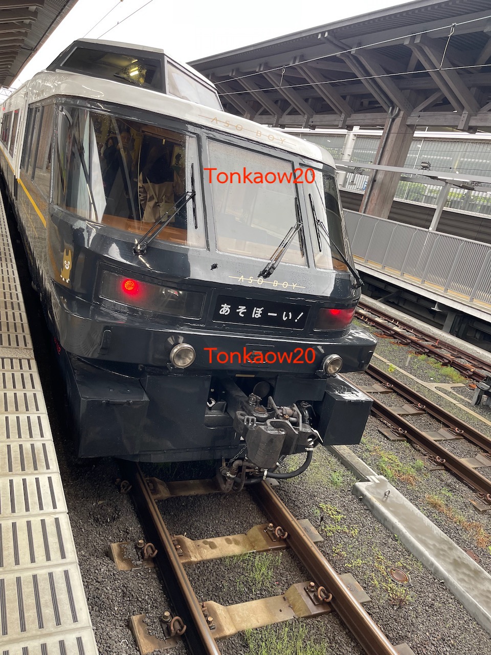 Mt.Aso Kumamoto ไปด้วย Aso Boy ในวันฝนตกหนัก แต่ก็ยังไป 55