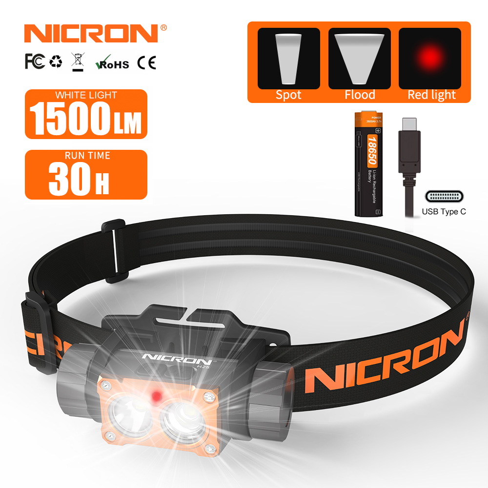 5 รุ่น NICRON LIGHT ไฟฉายแรงสูง เดินป่า ยอดนิยม