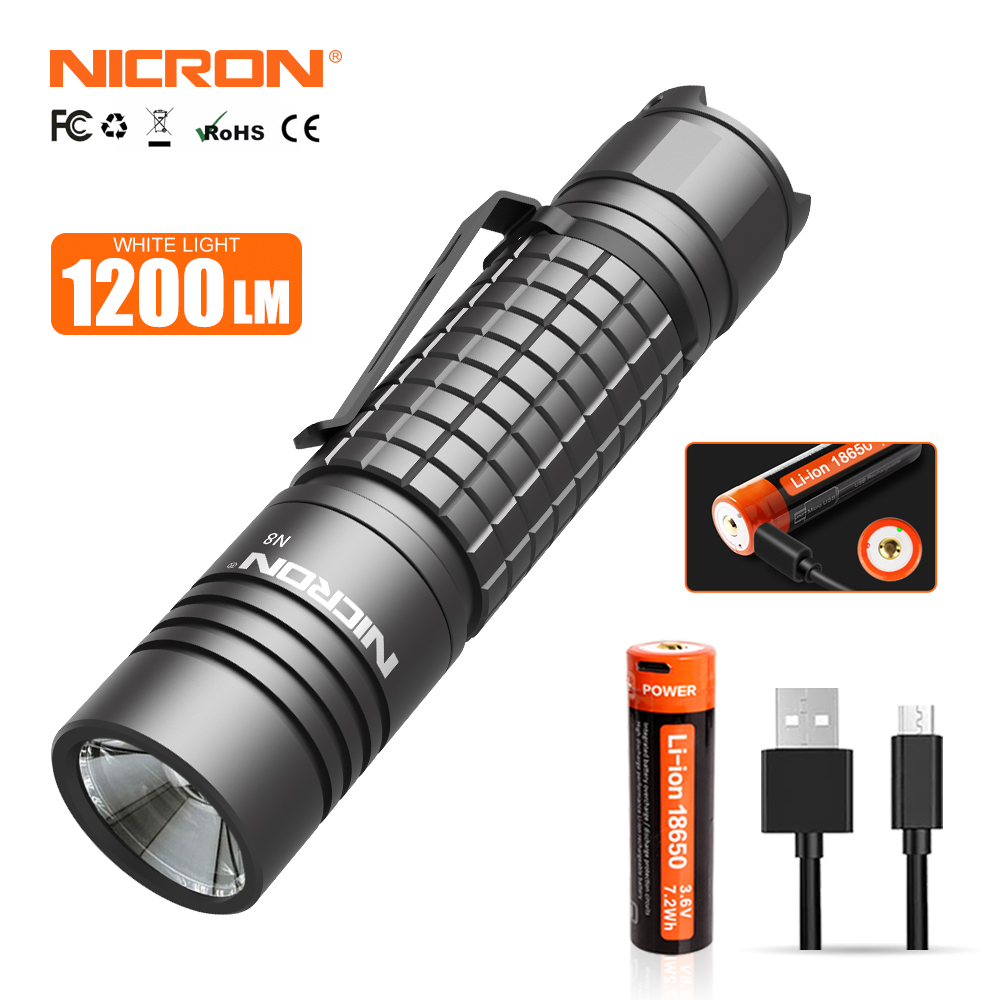 5 รุ่น NICRON LIGHT ไฟฉายแรงสูง เดินป่า ยอดนิยม
