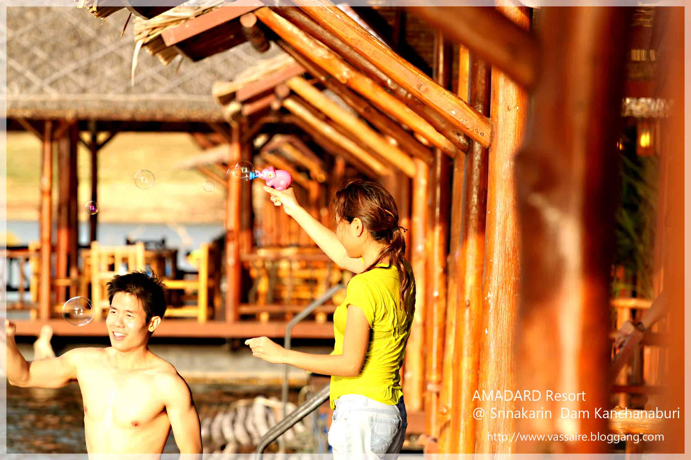 Life Should be fun trip :ที่พักกลางสายน้ำเขื่อนศรีนครินทร์ อมาดาด ...