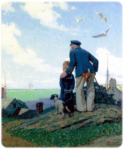 Norman Rockwell's Birthday