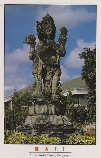 Catur Muka Statue, Denpasar BALI