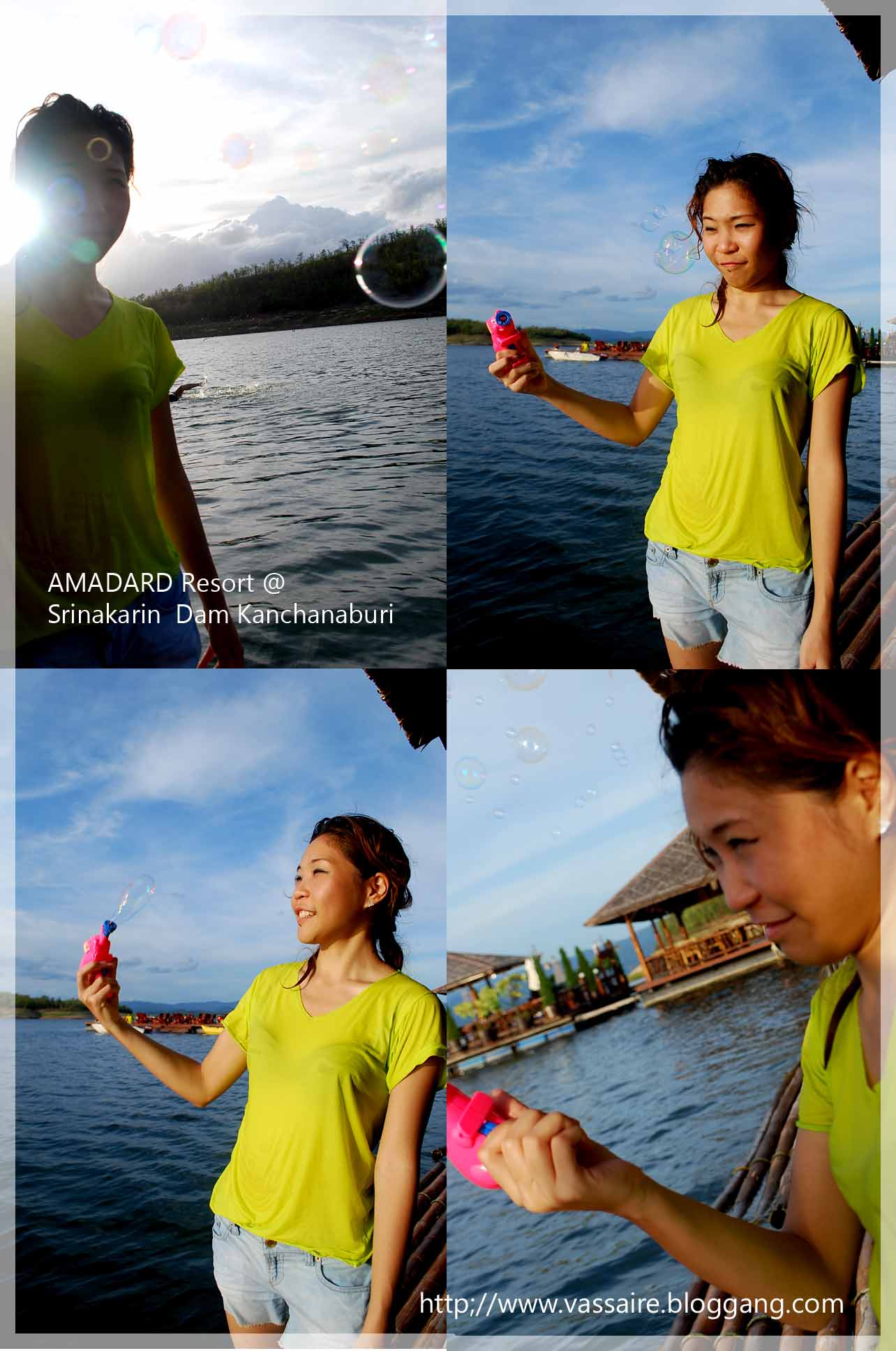 Life Should be fun trip :ที่พักกลางสายน้ำเขื่อนศรีนครินทร์ อมาดาด ...