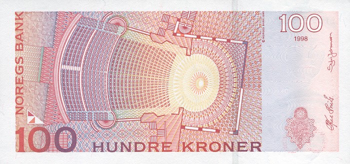 Norske Kroner Valuta Nationale Flag