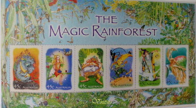 2002 Collection of Australian Stamps .. The Magic Rain Forest