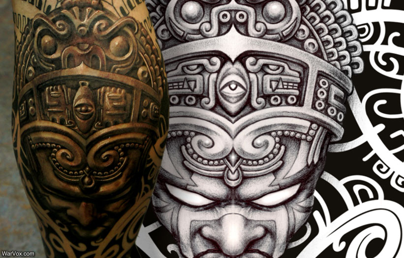 Aztec Tattoo Art