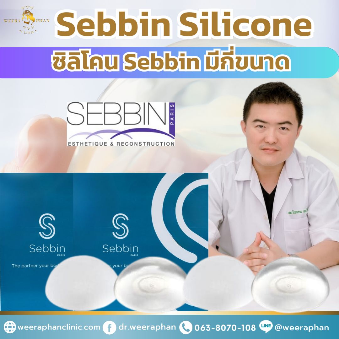 ซิลิโคน sebbin มีกี่ขนาด รีวิว