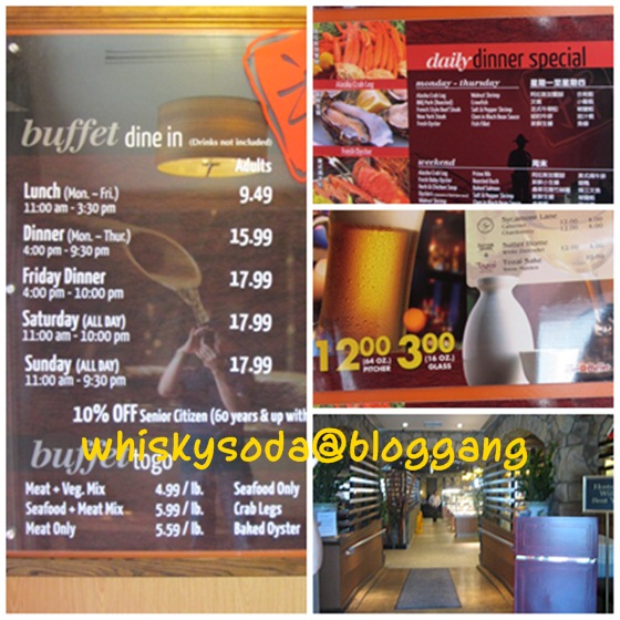 Zen Seafood Buffet ...สาขาใหม่@Monrovia (blog#53/2011)