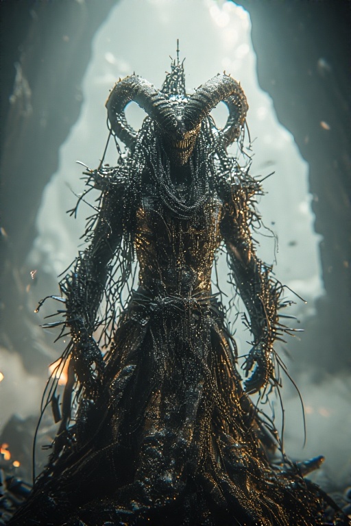 Out Of The Voids (Cosmic Horror A.I.Generated Concept art)