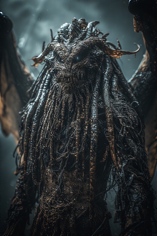 Out Of The Voids (Cosmic Horror A.I.Generated Concept art)