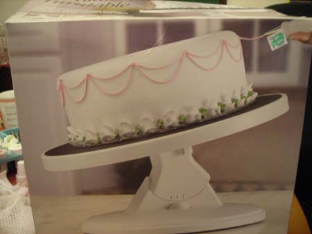 Tilting Cake Turntable
