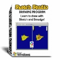 โปรแกรมบทเรีบนการวาดรูปภาพ/สเก็ตช์ (Sketch Studio Drawing Program)