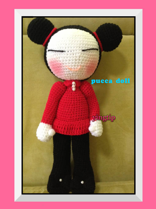 ตุ๊กตาไหมพรม Pucca Doll