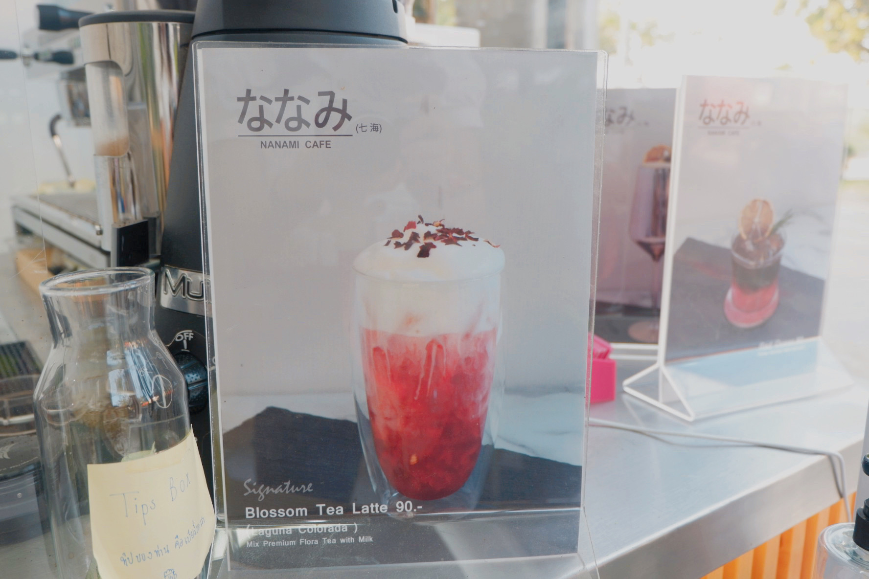 [Review] คาเฟ่มินิมอลเปิดใหม่ สไตล์ญี่ปุ่น ย่านบางนา "Nanami Cafe - ななみ"