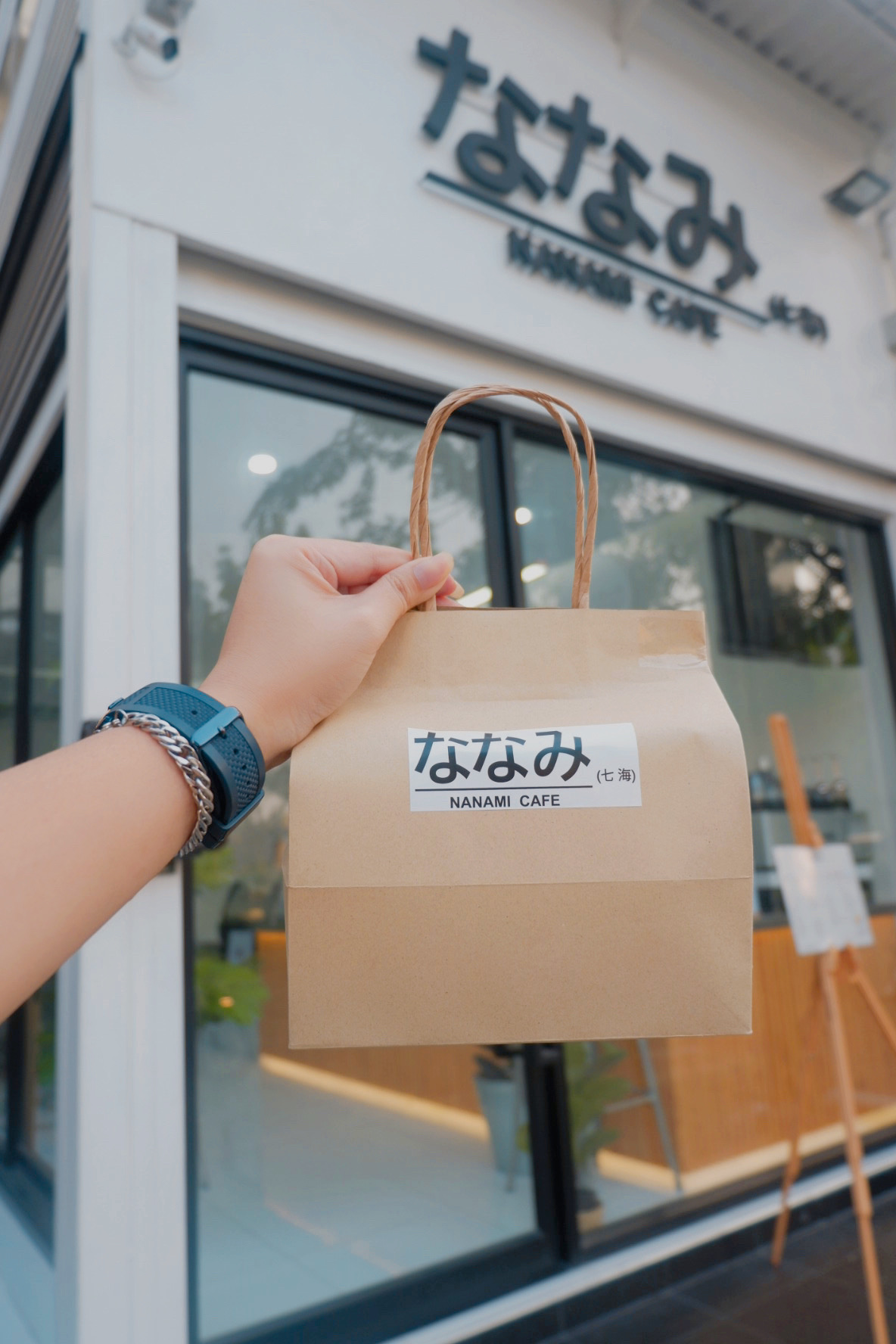 [Review] คาเฟ่มินิมอลเปิดใหม่ สไตล์ญี่ปุ่น ย่านบางนา "Nanami Cafe - ななみ"