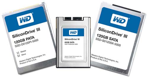WD เปิดตัว SSD แบบ SATA/PATA ถ่ายโอนข้อมูลอย่างต่อเนื่องด้วยความเร็วสูง