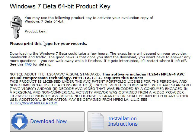 Test Drive the Windows 7 Beta